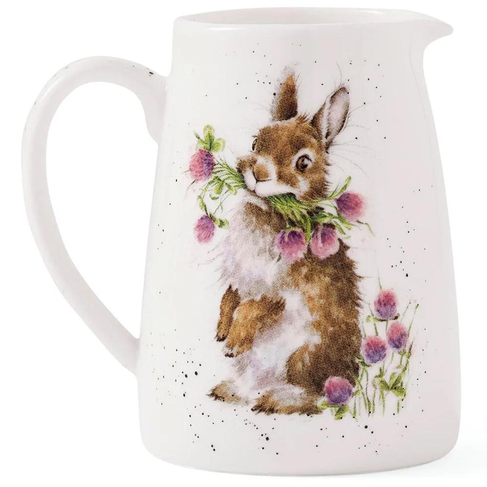 Wrendale Designs Rabbit Posy Cream Jug 125ml from Royal Worcester