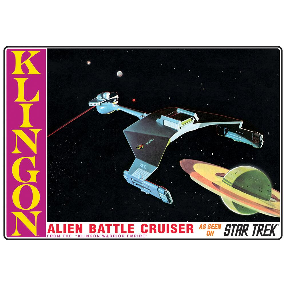 AMT Star Trek Klingon Alien Battle Cruiser Model Kit Scale 1:650