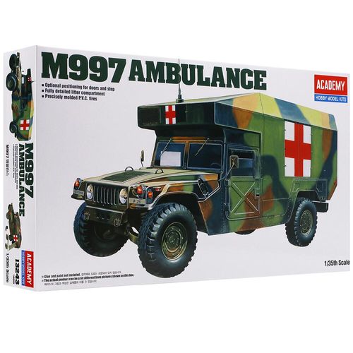 Academy M997 Ambulance Military Model Kit Scale 1:35