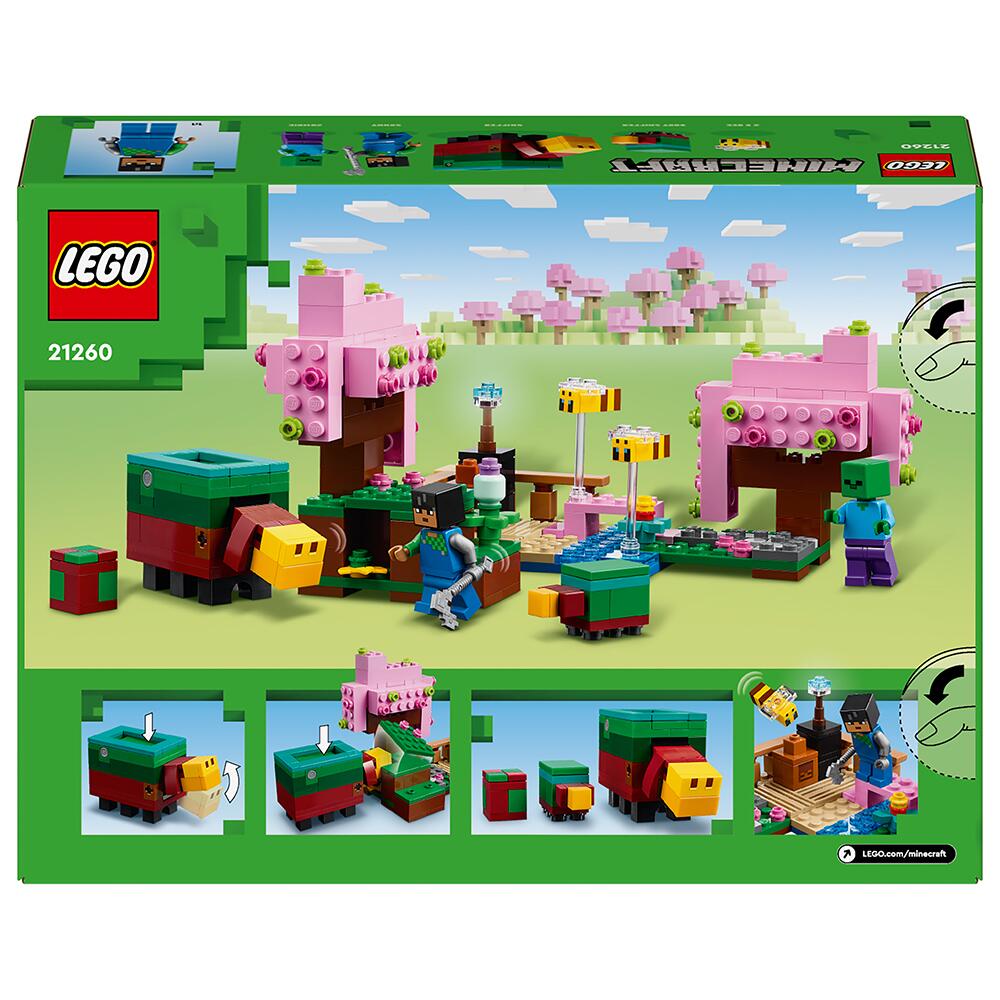 LEGO Minecraft The Cherry Blossom Garden Building Set 21260