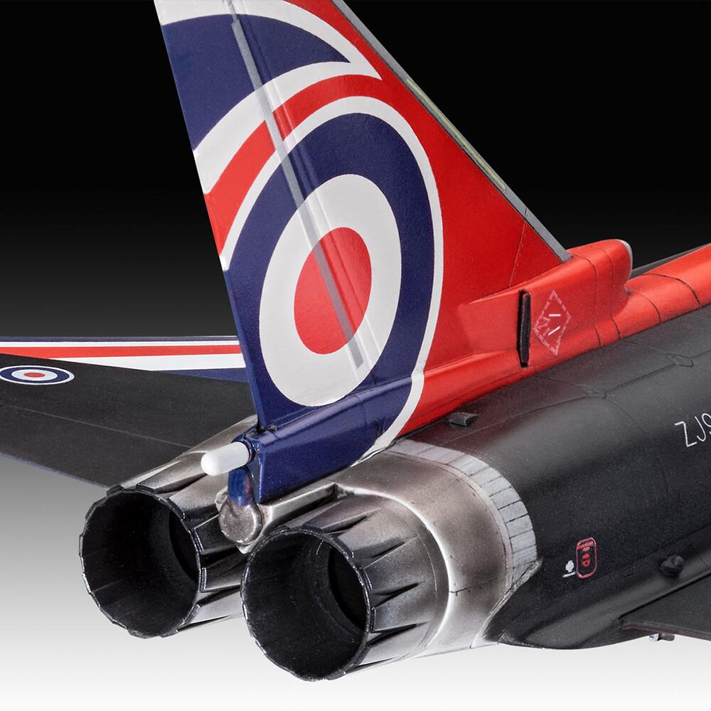 Revell Eurofighter Typhoon Black Jack Military Aircraft Model Kit Scale ...