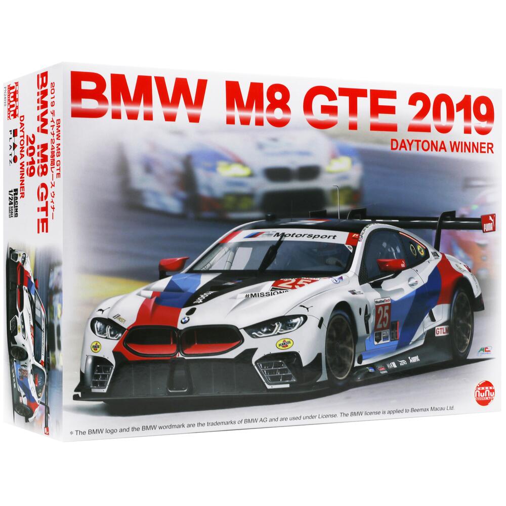 Nunu BMW M8 GTE 2019 Daytona Winner Racing Car Model Kit Scale 1:24