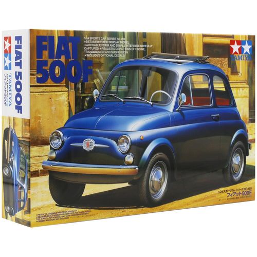 Tamiya FIAT 500F Classic Road Car Model Kit 24169 Scale 1/24