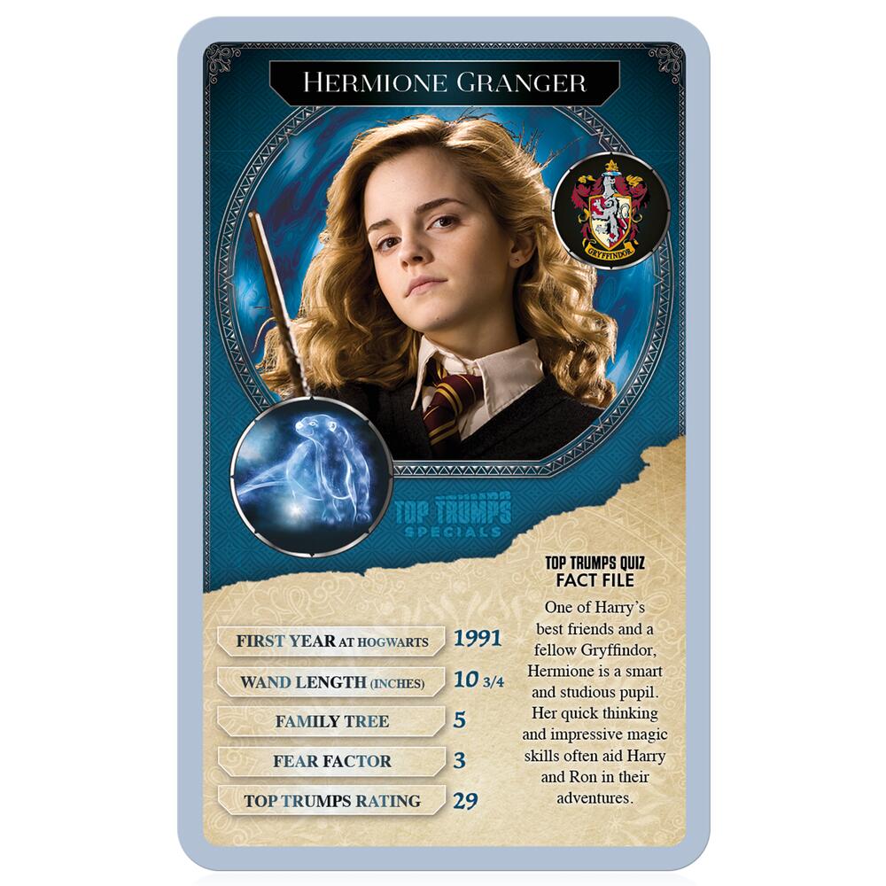 Top Trumps Harry Potter 30 Witches & Wizards Card Game