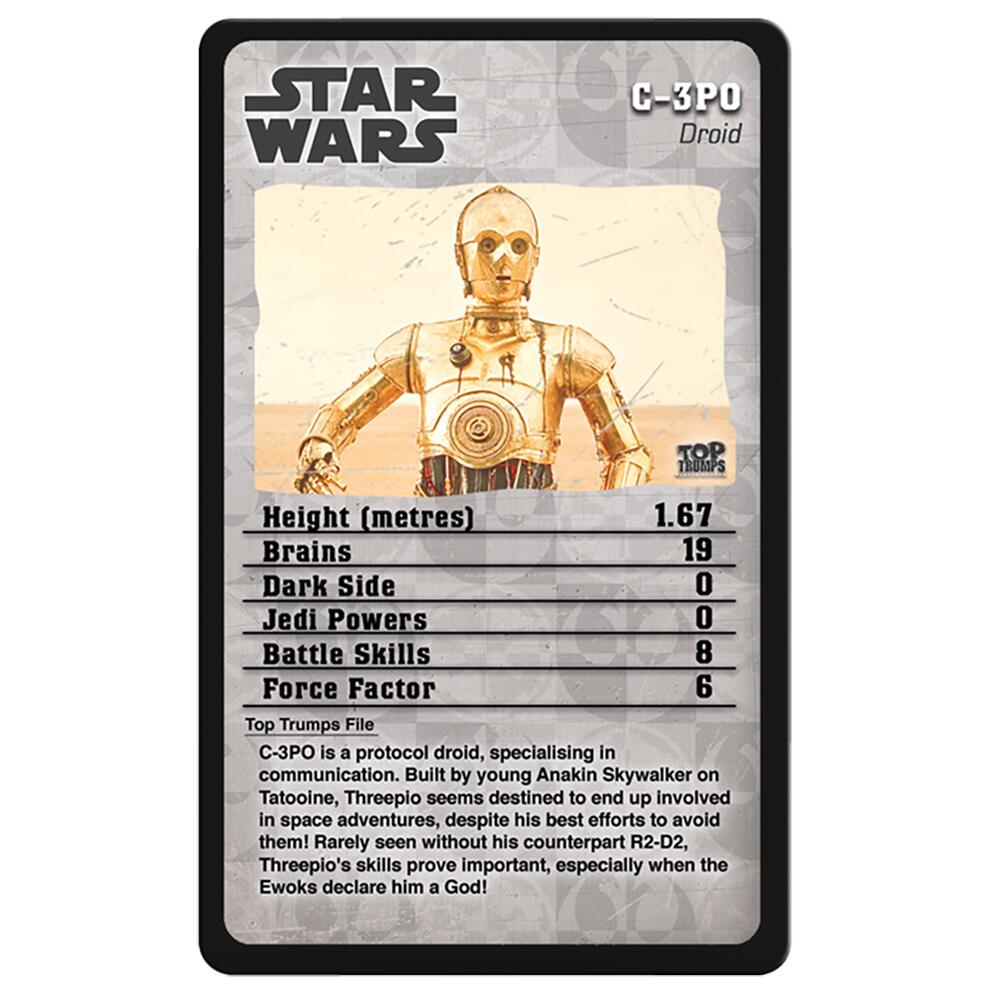 Top Trumps Star Wars Episodes IV-VI Card Game