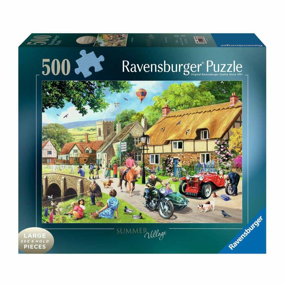 Ravensburger Summer Village 500 Piece Large Format Jigsaw Puzzle