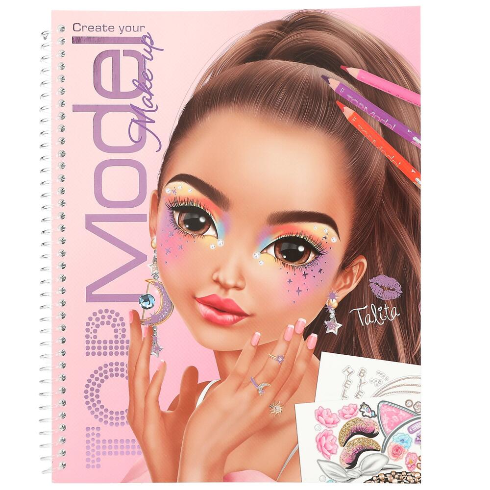 Depesche TOPModel Make-Up Colouring Book Talita