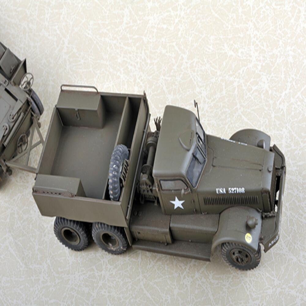I Love Kit U.S. M19 Tank Transporter with Hard Top Cab Model Kit (Scale ...