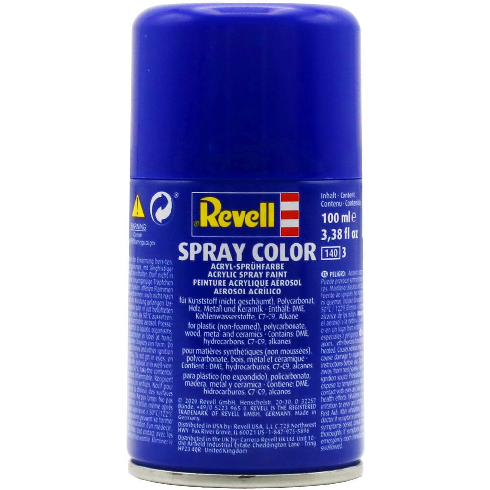Revell Spray Color Acrylic Spray Paint 100ml Light Grey Silk Matt 34371