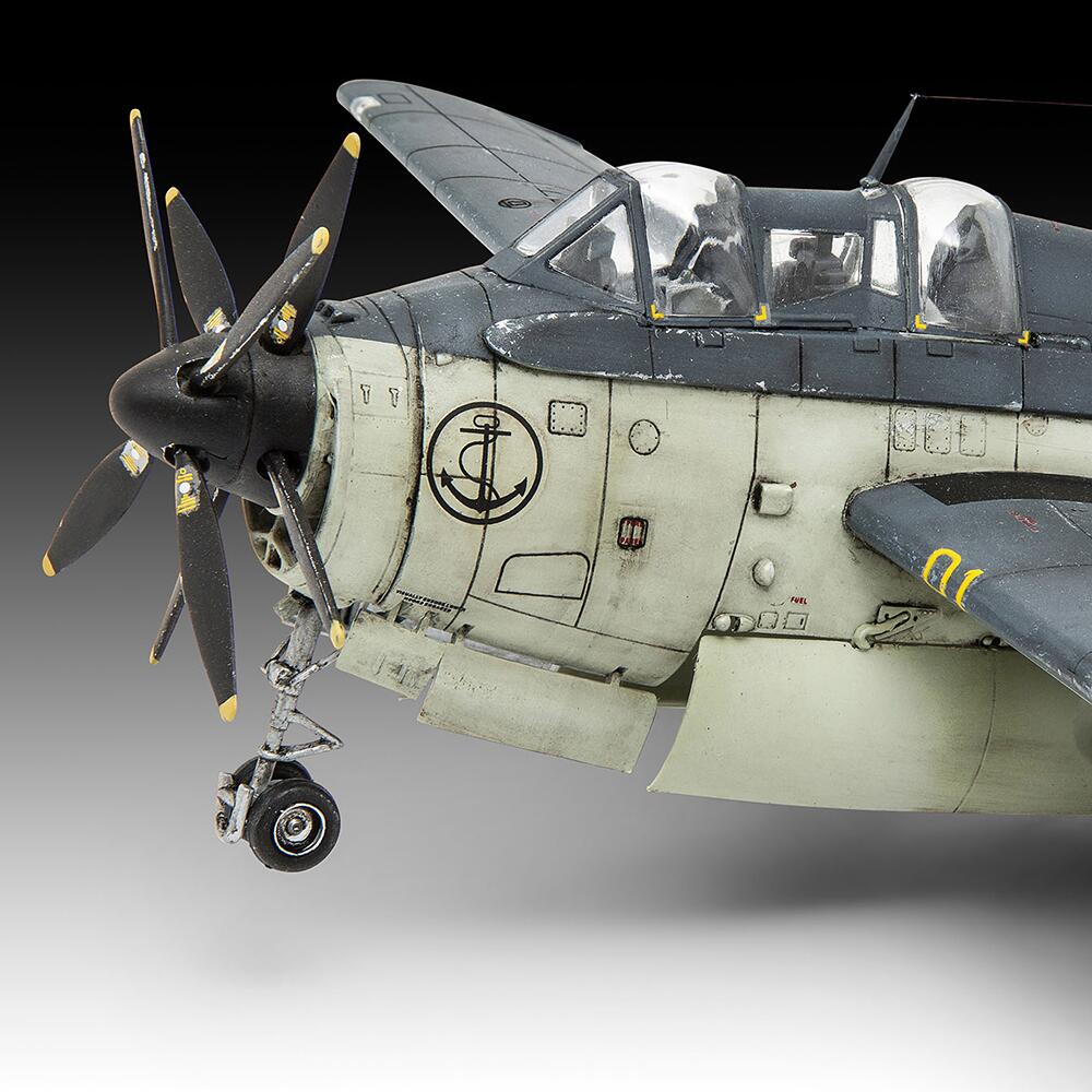 Revell Fairey Gannet AS.1/AS.4 Military Aircraft Model SET Scale 1:72