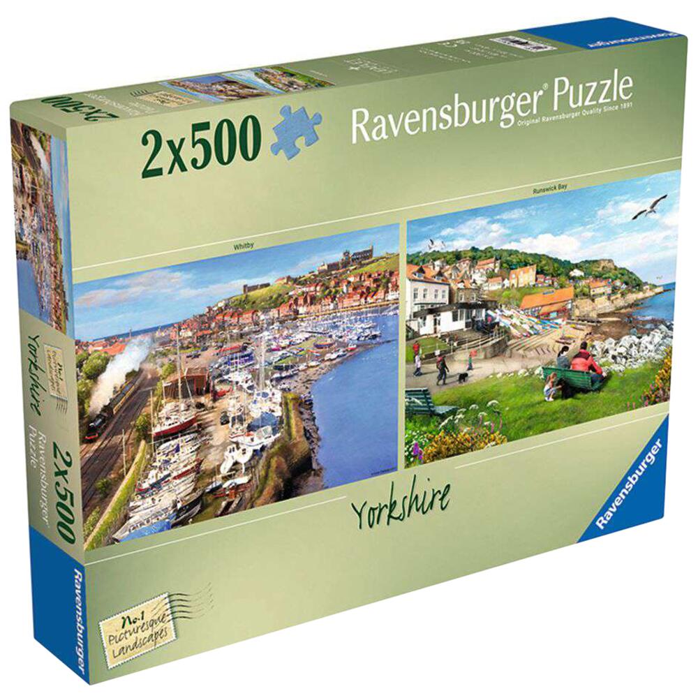 Ravensburger Picturesque Yorkshire 2x 500 Piece Jigsaw Puzzles