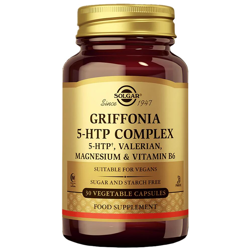 Solgar Griffonia 5-HTP Complex 30 Vegetable Capsules