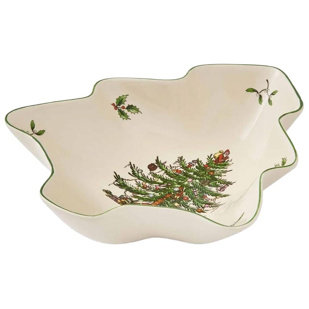 Spode Christmas Tree Shaped Dish