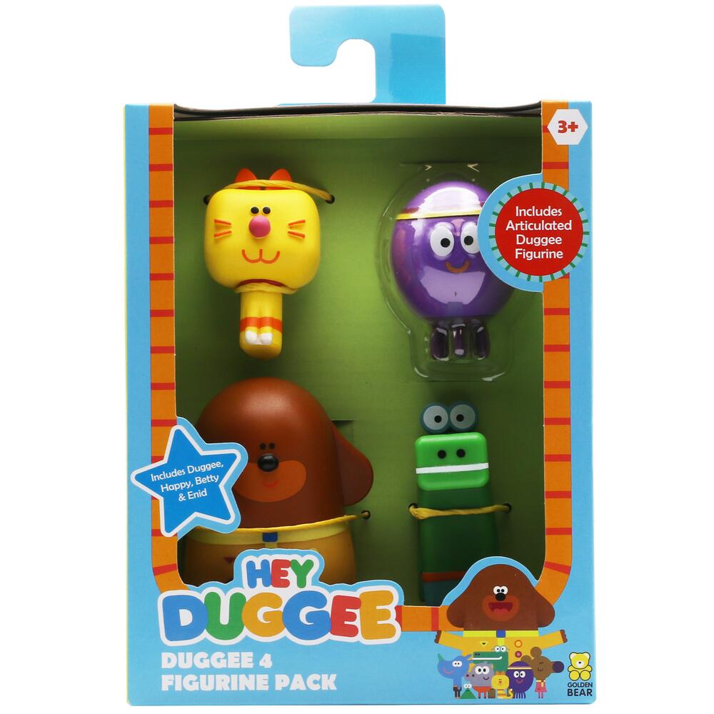 Hey Duggee Enid Betty Happy 4 Figure Pack
