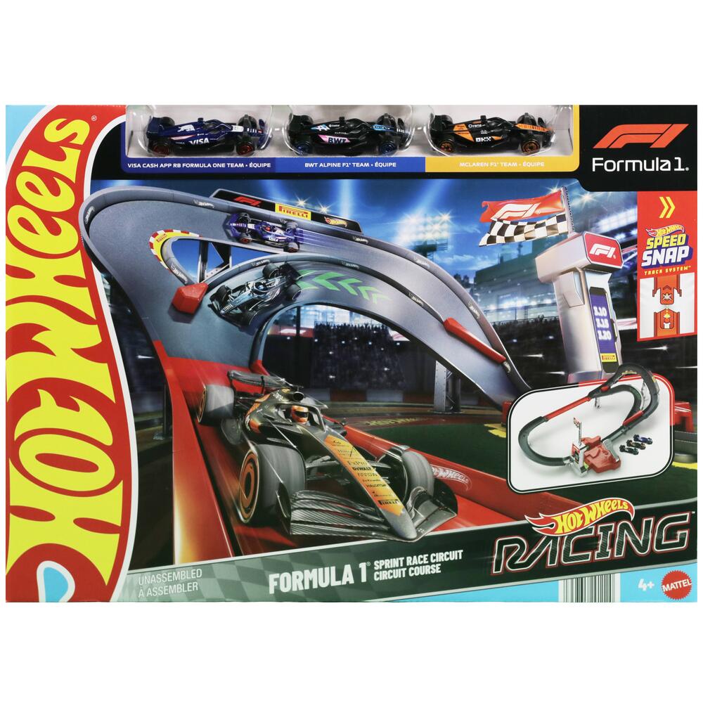 Hot Wheels Racing Formula 1 Sprint Race Circuit Course