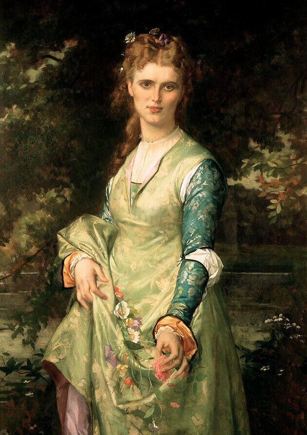 Christina Nilsson opera-singer Ophelia Alexandre Cabanel wall art ...