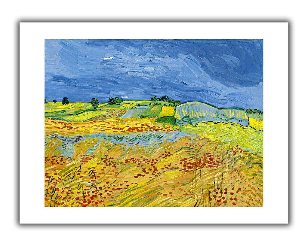 The Fields (Wheat Fields) Vincent Van Gogh wall art poster print