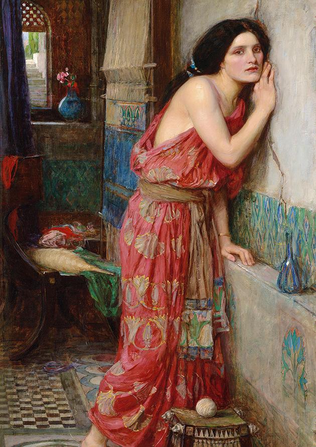 Thisbe (1909) John William Waterhouse Pre-Raphaelite wall art poster print