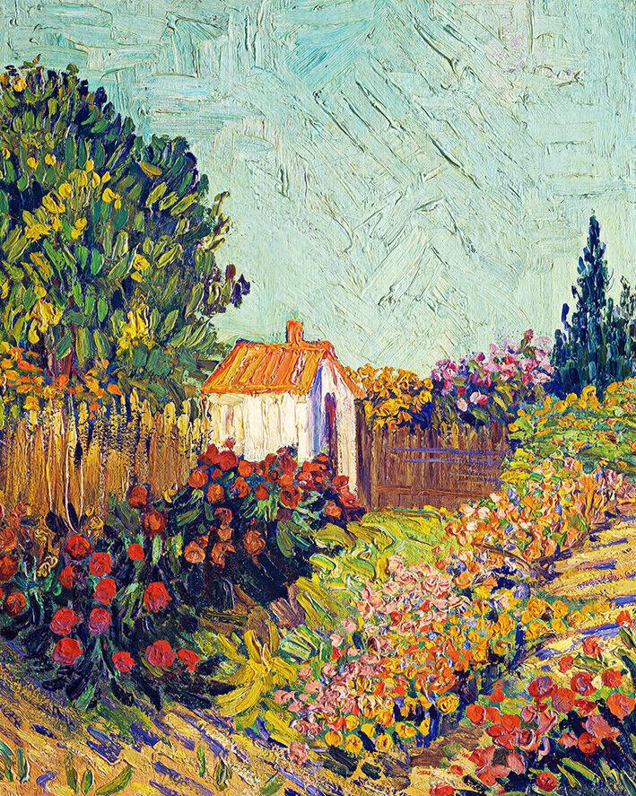 Landscape with Garden House (1928) by Vincent van Gogh wall art poster ...