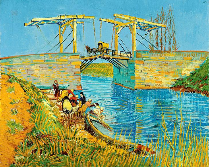 Bridge at Arles (Pont de Langlois) Vincent van Gogh (1888) wall art ...
