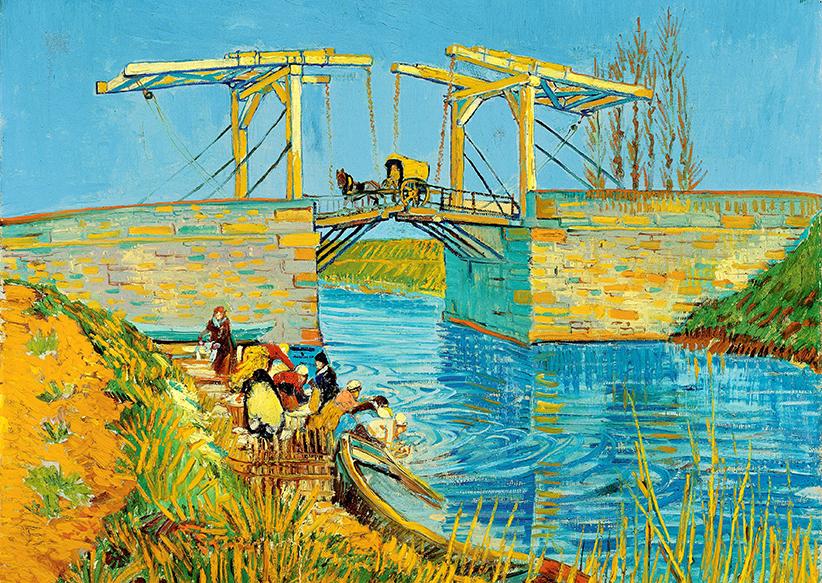 Bridge at Arles (Pont de Langlois) Vincent van Gogh (1888) wall art ...