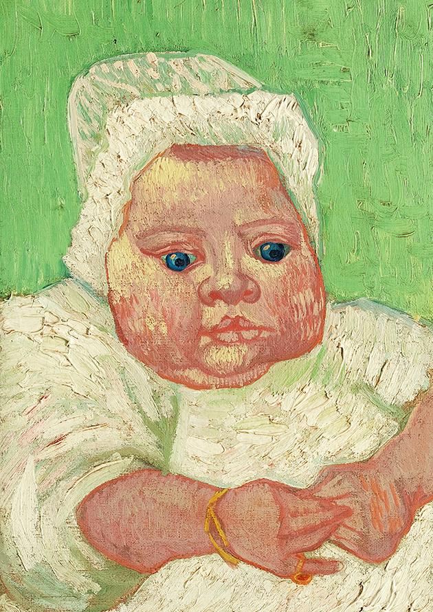 The Baby Marcelle Roulin Vincent Van Gogh wall art poster print