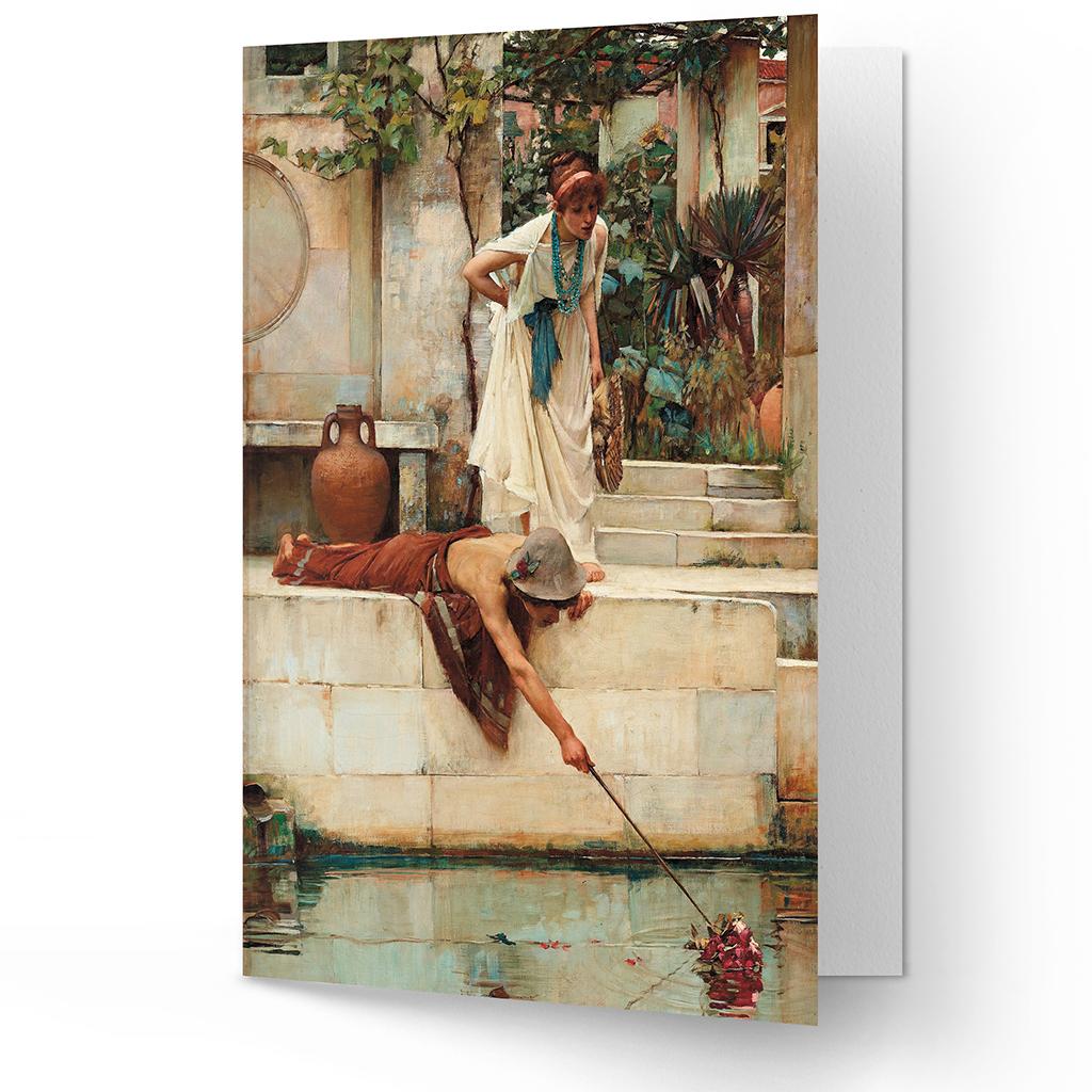 The Rescue (1890) J.W. Waterhouse Pre-Raphaelite Fine Art Matte ...