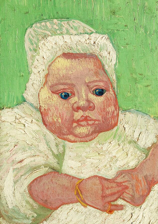 The Baby Marcelle Roulin Vincent Van Gogh wall art poster print