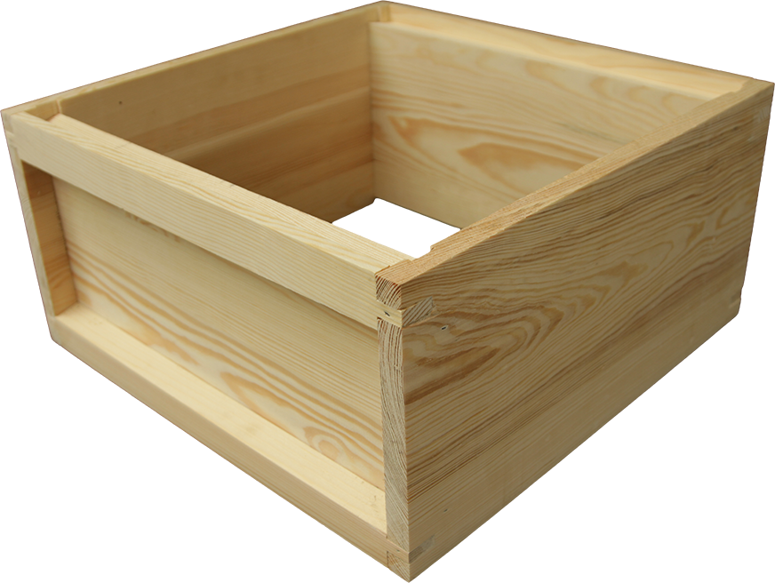 British National Pine Brood Box