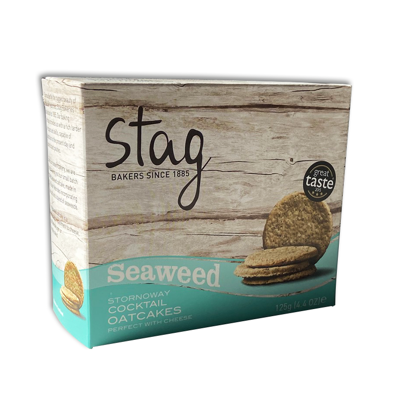 Stornoway Seaweed Cocktail Oatcakes 125g