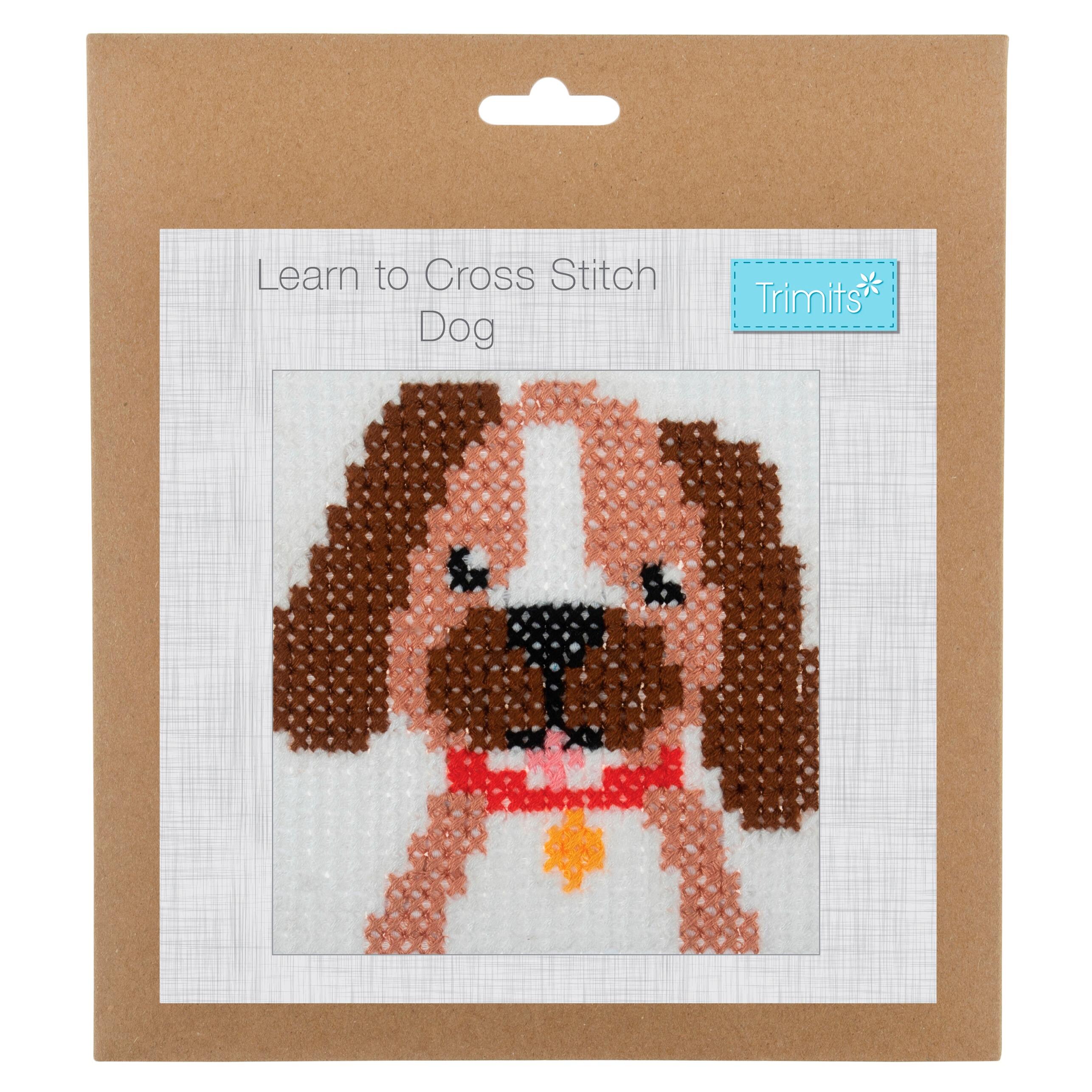 Dog - Learn to Cross Stitch Kit