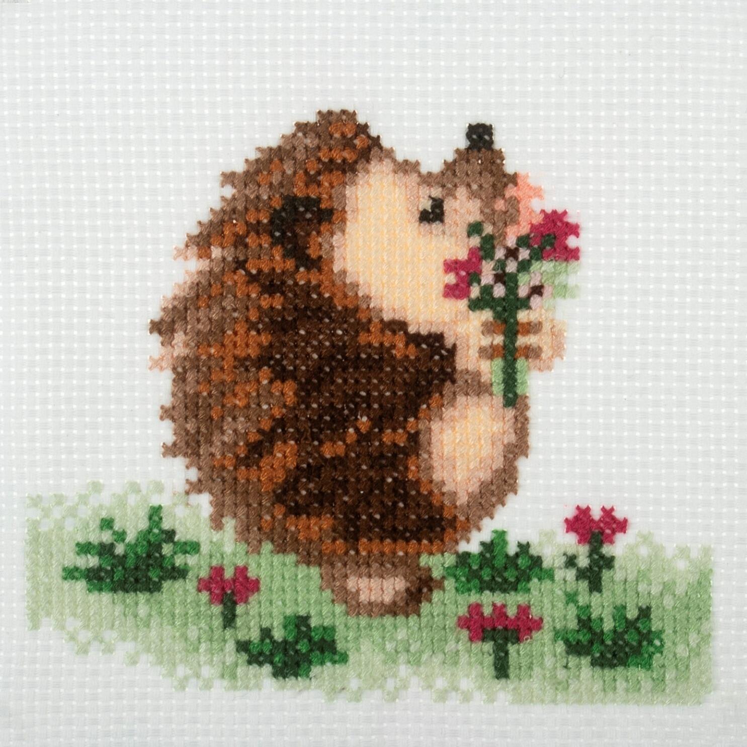 Hedgehog - Stitch Your Own Counted Cross Stitch Kit