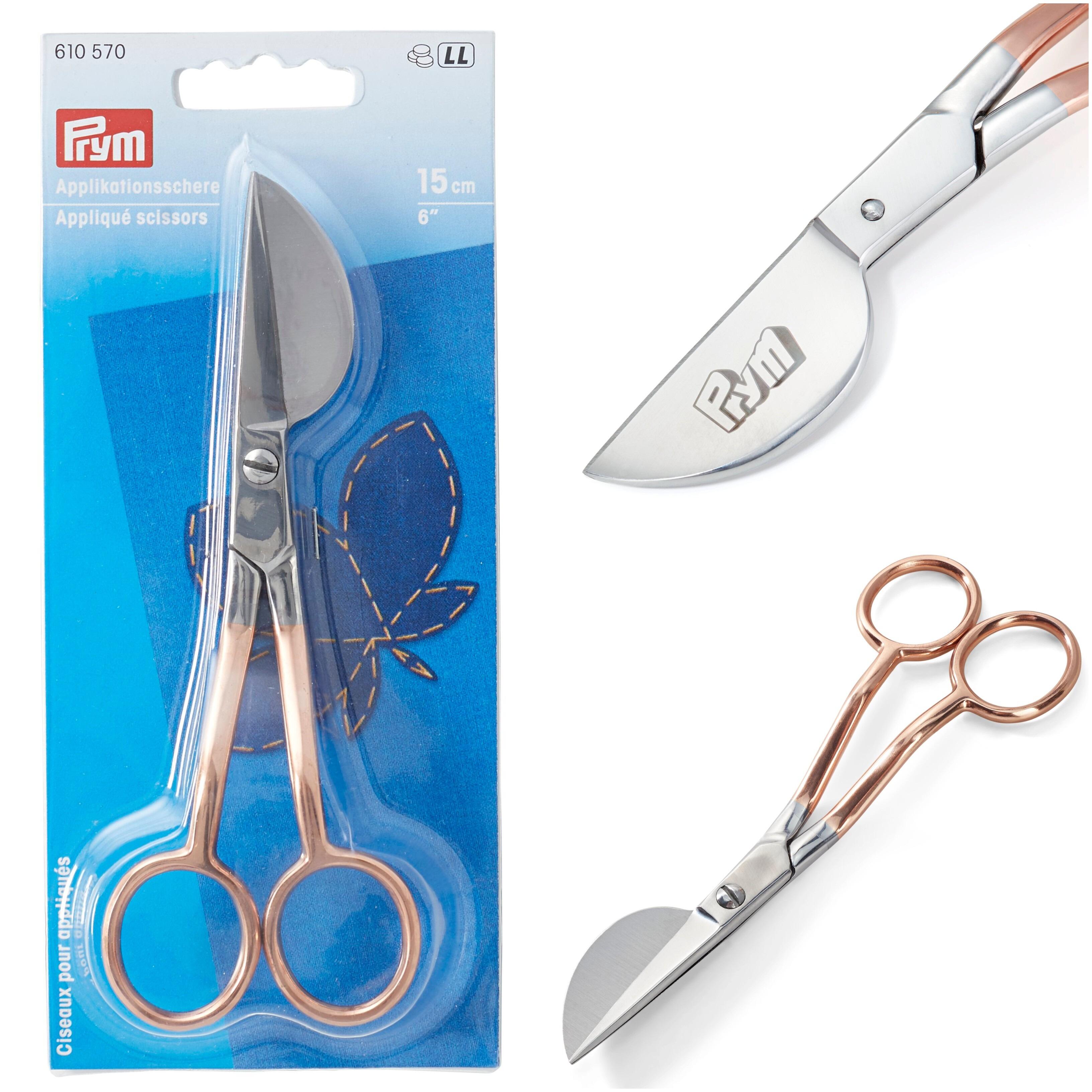 Prym Rose Gold Applique Scissors 15cm