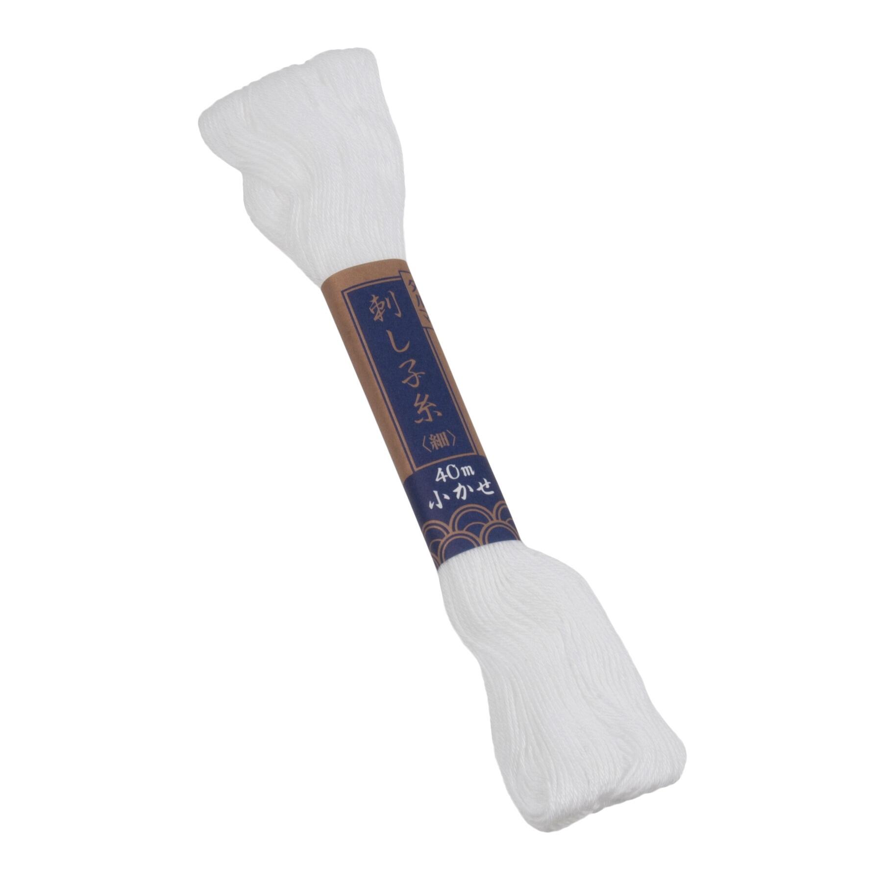 Sashiko Japanese Cotton Embroidery Thread - 40m