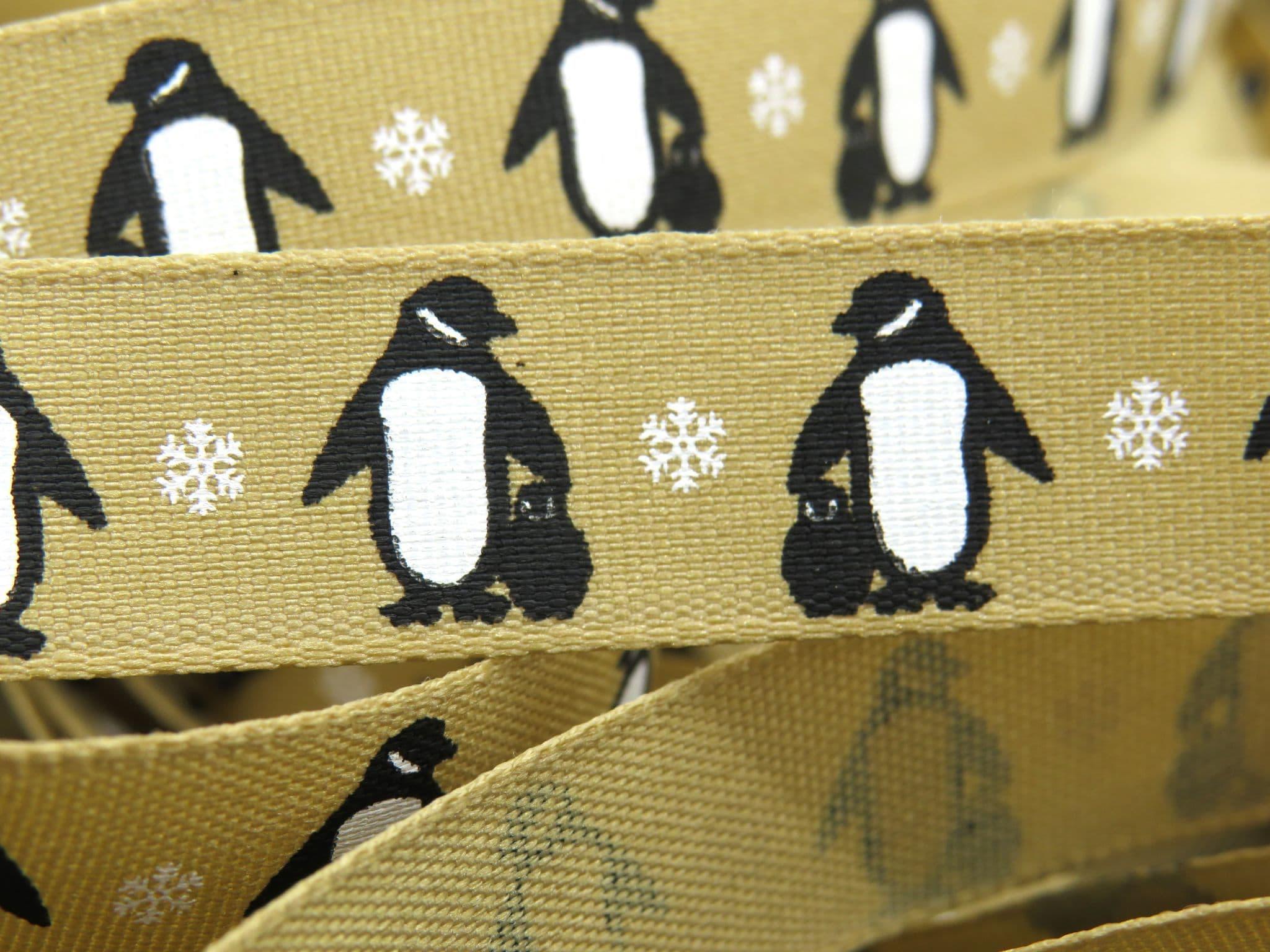 15mm Penguin Ribbon - Berisfords - 4 Colours - Per Metre