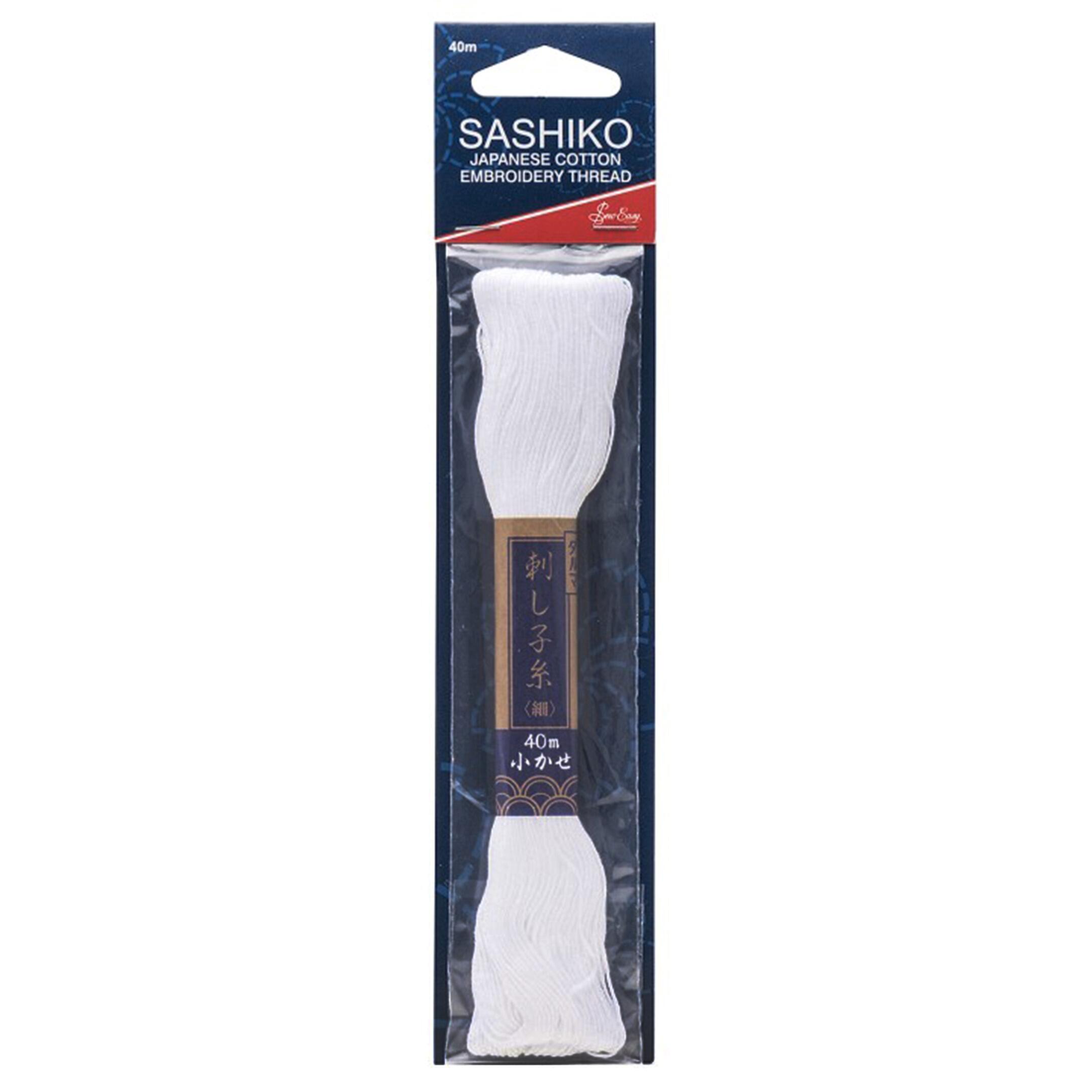 Sashiko Japanese Cotton Embroidery Thread - 40m