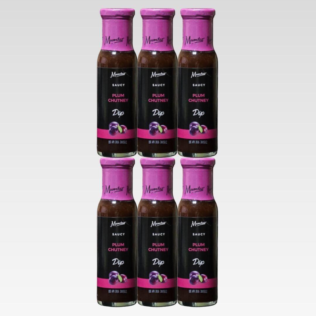 Mumtaz Saucy Plum Chutney Dip - 6x295g Multipack: Plum Perfection in ...