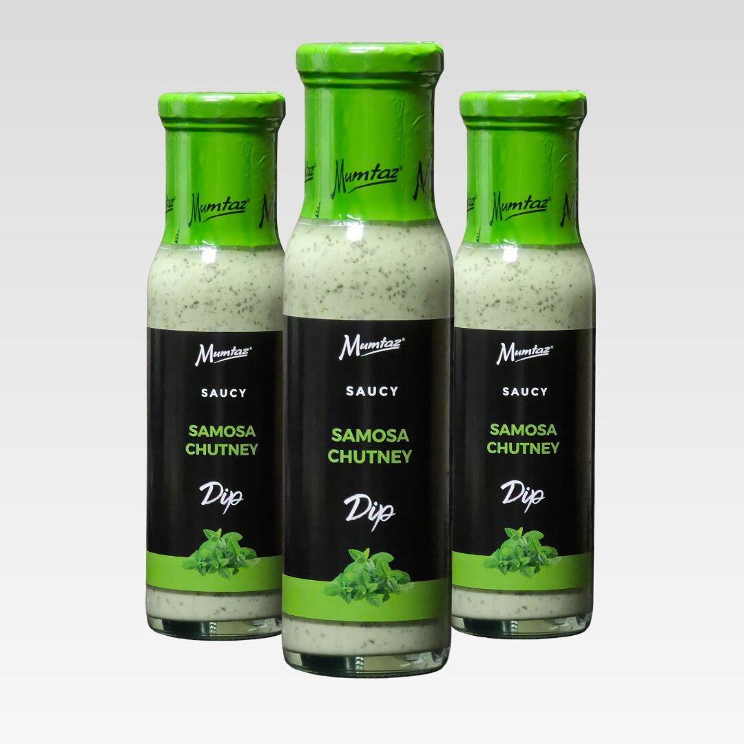 Mumtaz Saucy Samosa Chutney Dip - 3x227g Multipack: Triple the Savoury ...