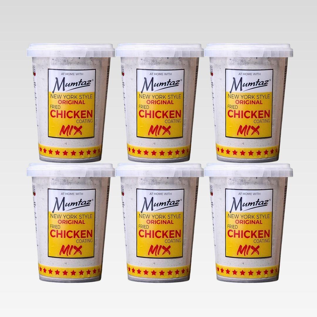 Mumtaz New York Style Original Fried Chicken Coating Mix - Pack of 6x375