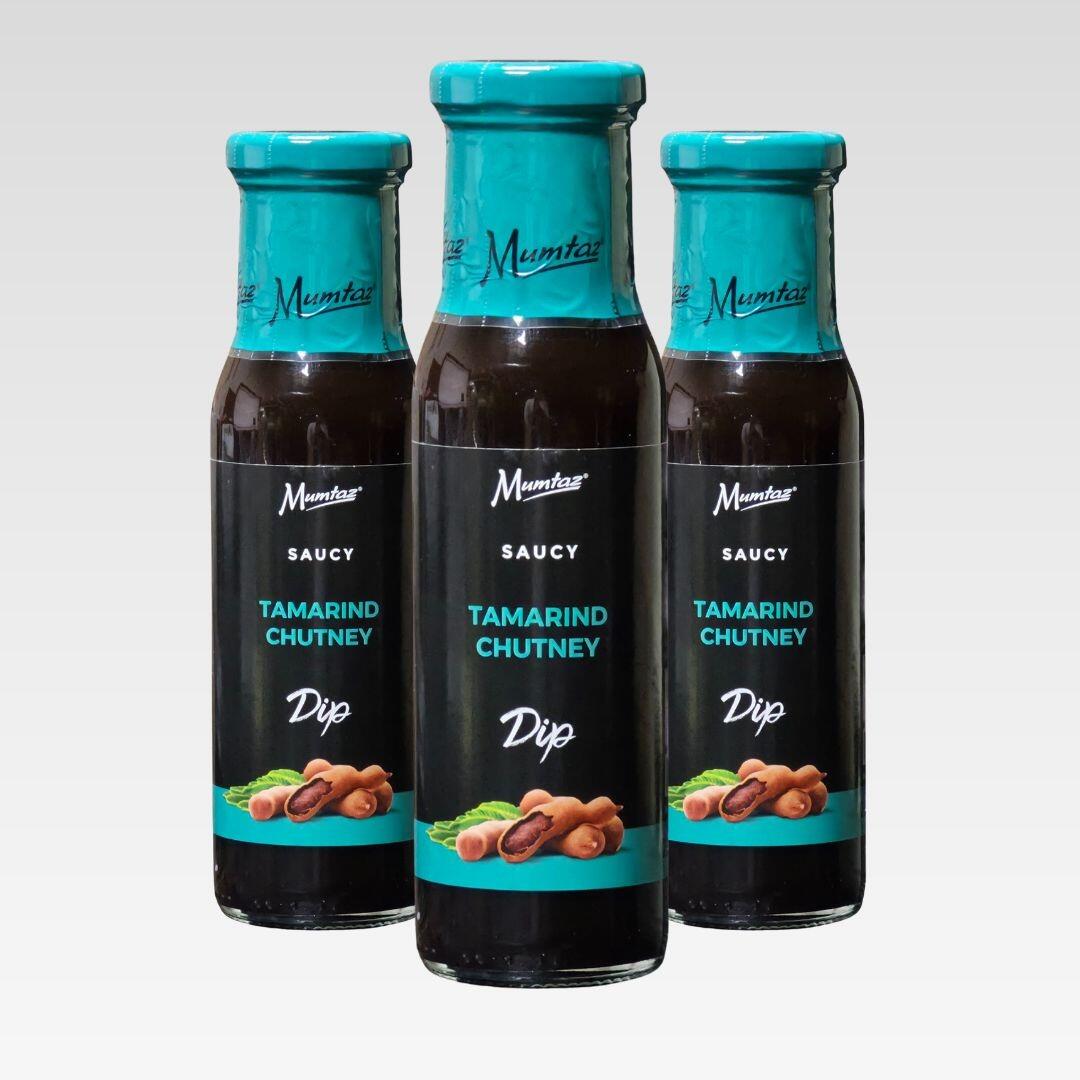 Mumtaz Saucy Tamarind Chutney Dip - 3x295g Multipack: Triple the Tangy ...