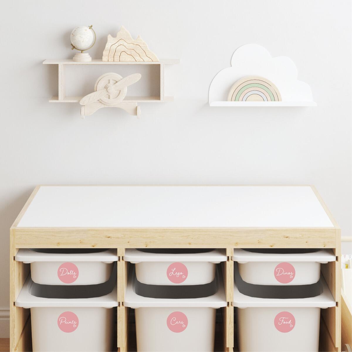 Storage box labels, labels for toy boxes - Eliza Doodle Designs