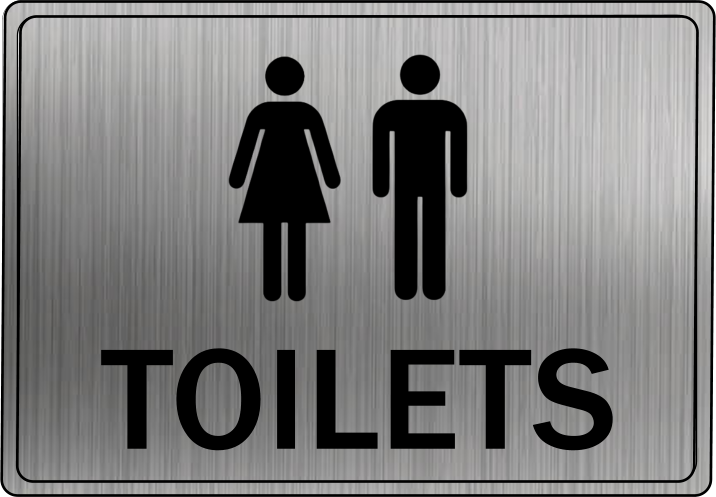 Toilet Door Signs
