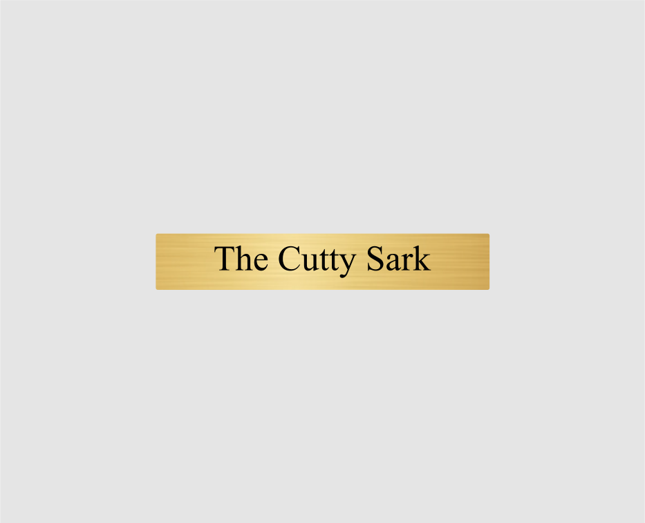 Personalised Artist Name Plates