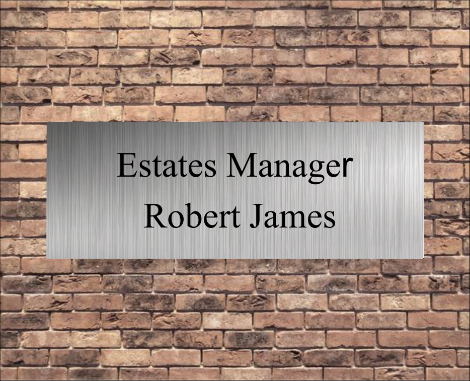 The Brilliance of Aluminium Office Signage: