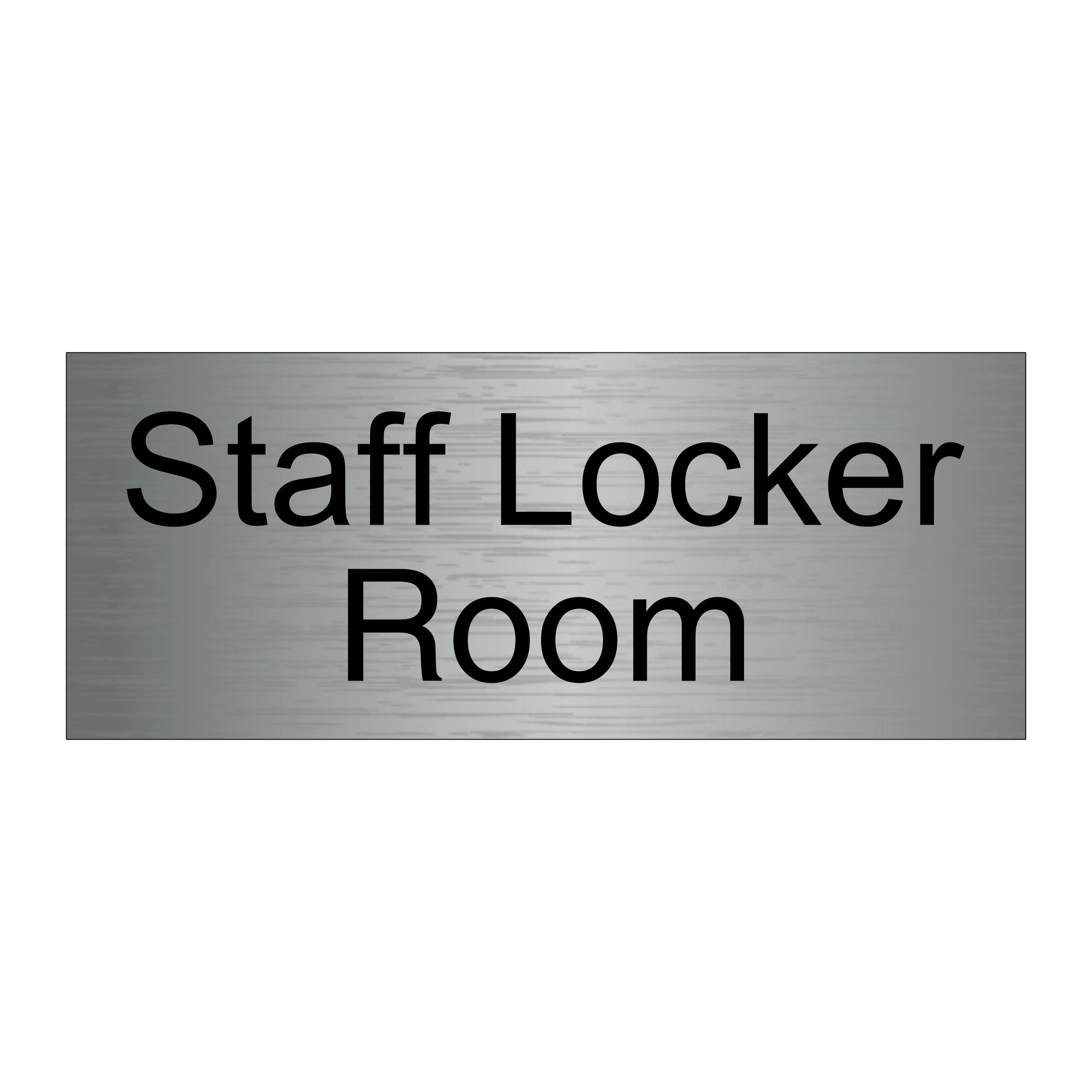 Staff and Operational Area Signage