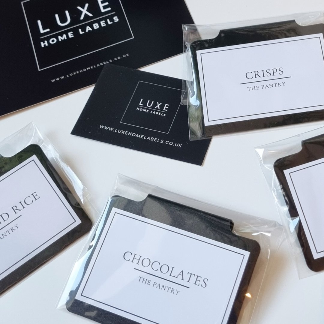 Personalised Basket Label Clips (White Labels)