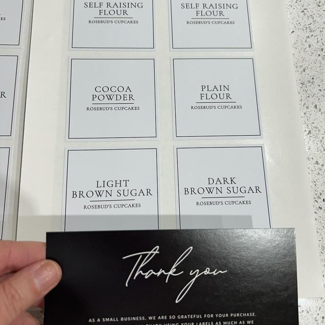 Customised Home Organisation Labels | Luxe Home Labels