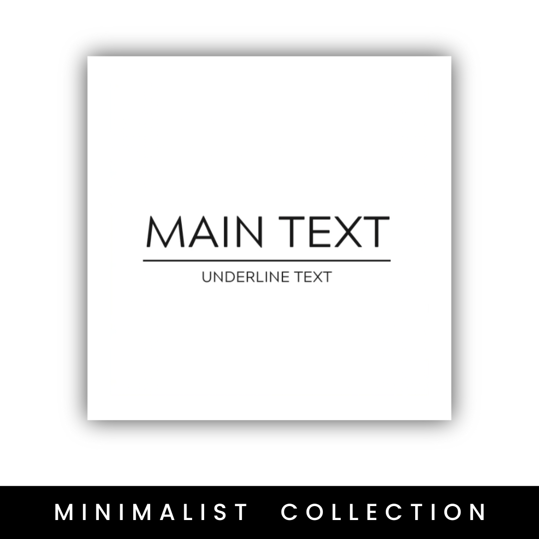 Minimalist Customised Home Organisation Labels