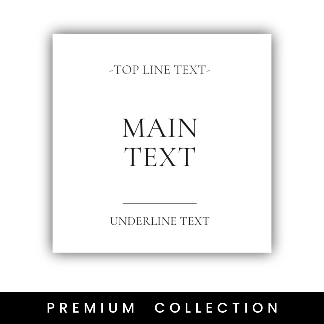 Premium Customised Home Organisation Labels