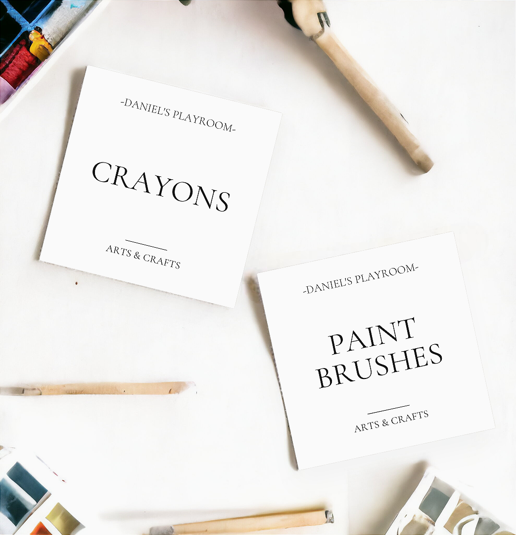 Premium Collection: Personalised Baby and Kids Labels (Various Sizes)